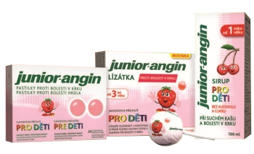 Junior-angin | Pilulka.cz