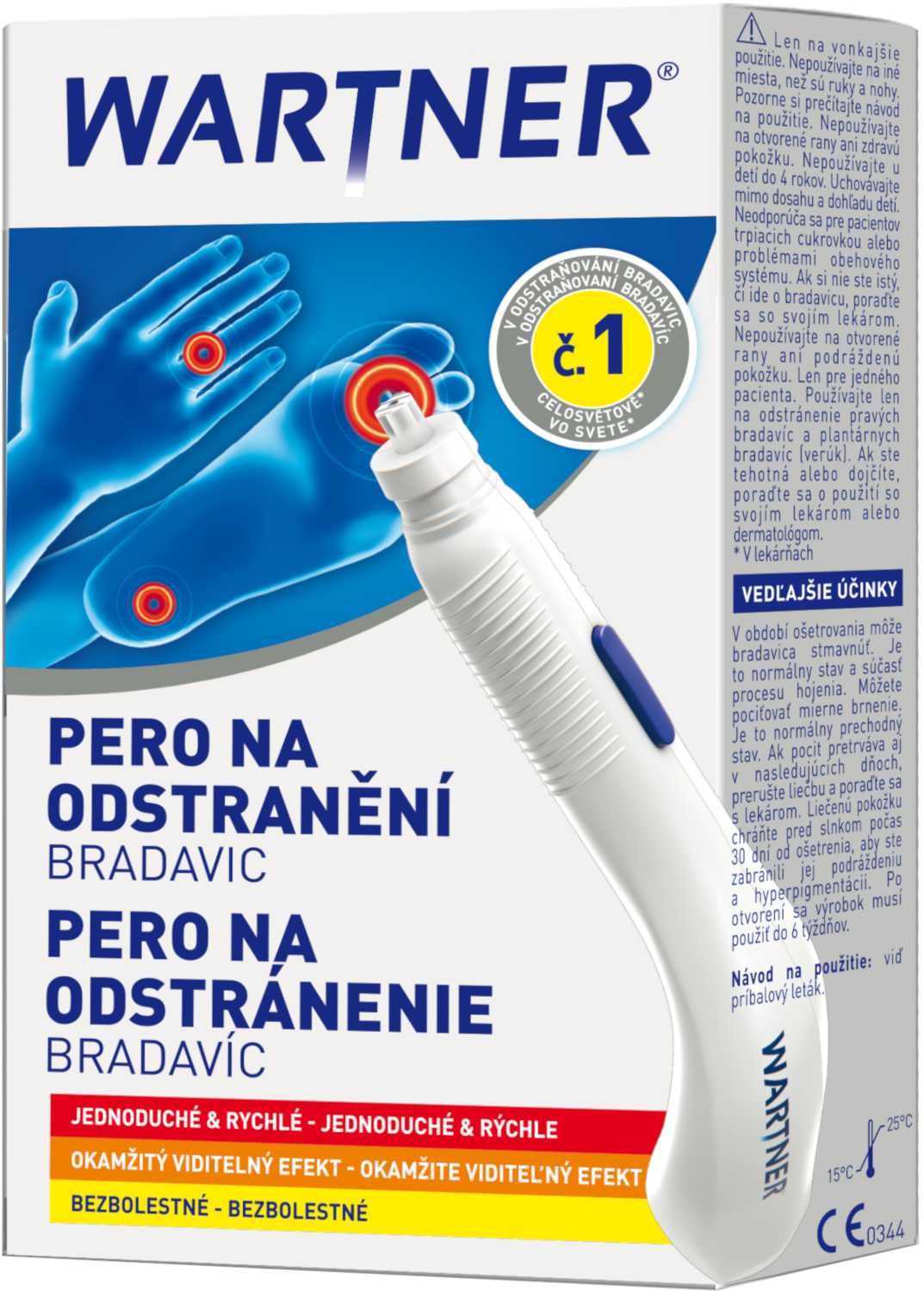 Wartner pero na bradavice | NEJRYCHLEJŠÍ.CZ