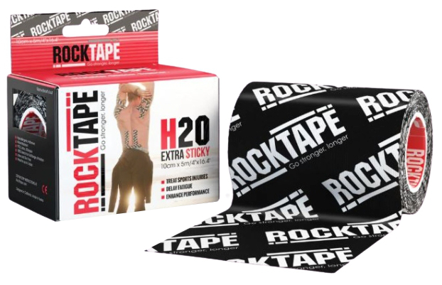 RockTape H2O bulk kinesiologický tejp - design logo black 32m ...