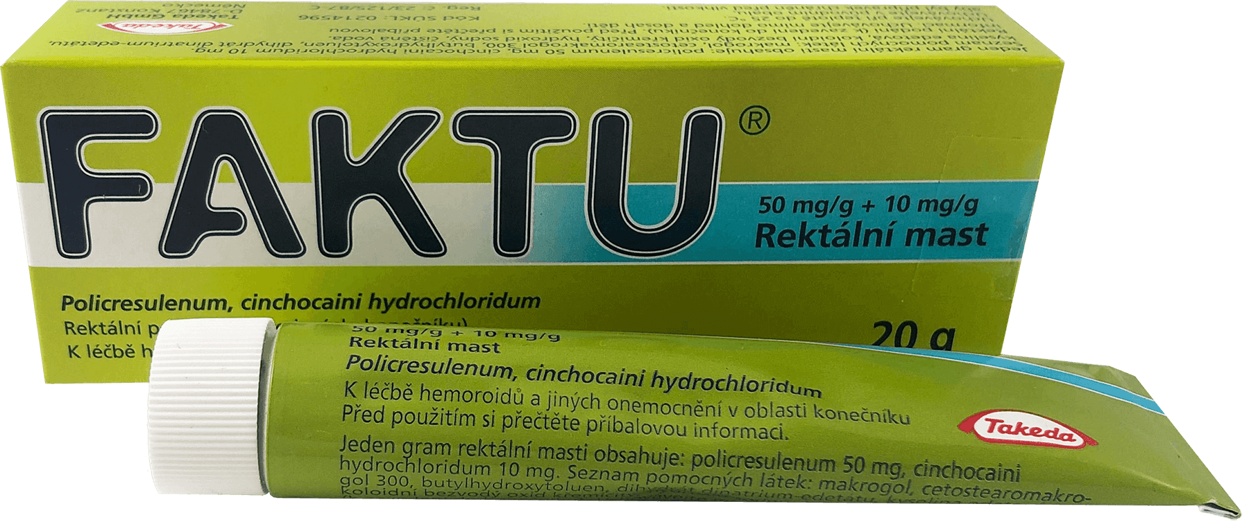 Faktu rektalni mast 20g | NEJRYCHLEJŠÍ.CZ