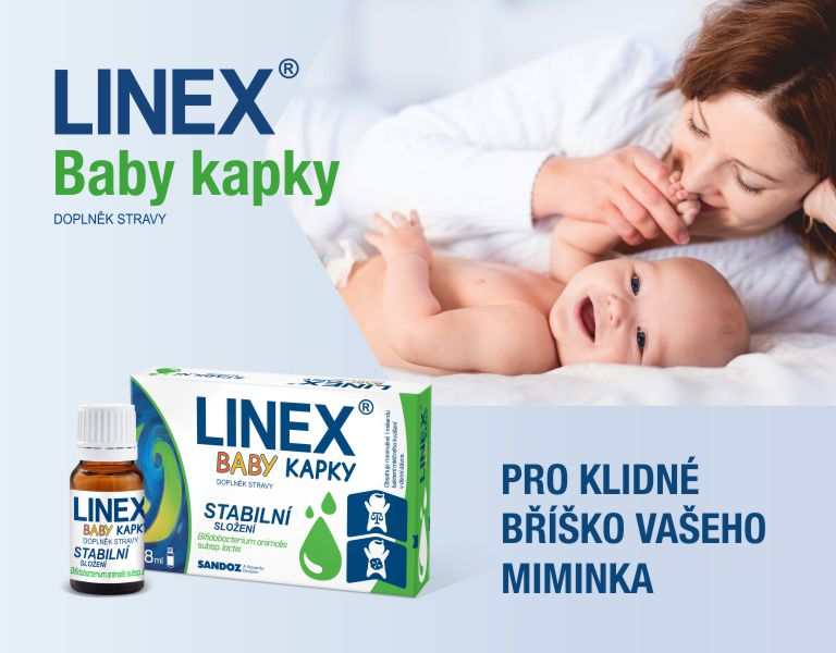 LINEX® Baby kapky 8ml | Pilulka.cz